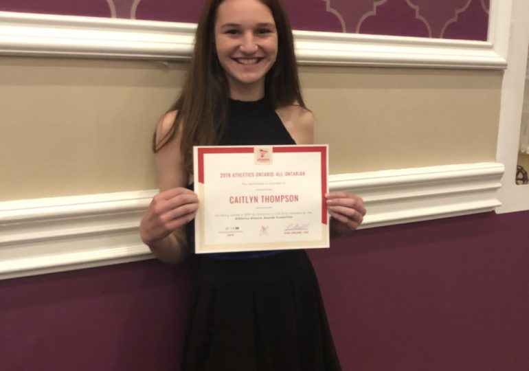Cayuga’s Caitlyn Thompson designated All-Ontarian – The Haldimand Press