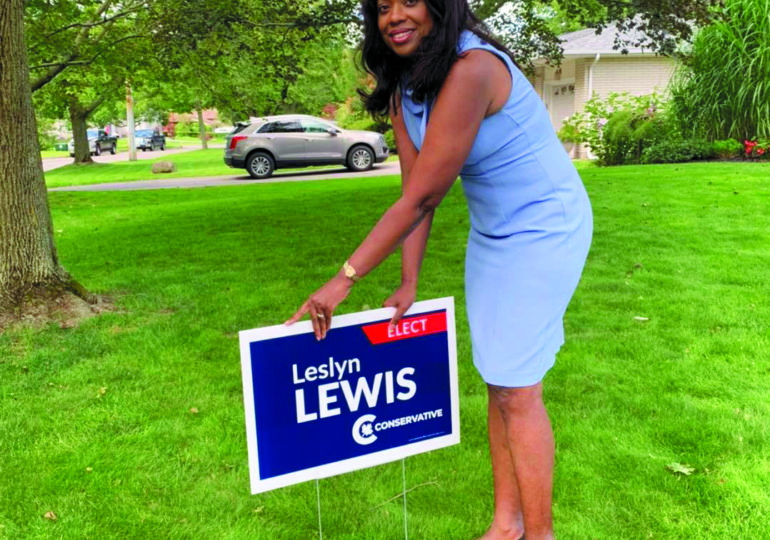 Leslyn Lewis hopes to use extensive skillset to tackle environmental ...