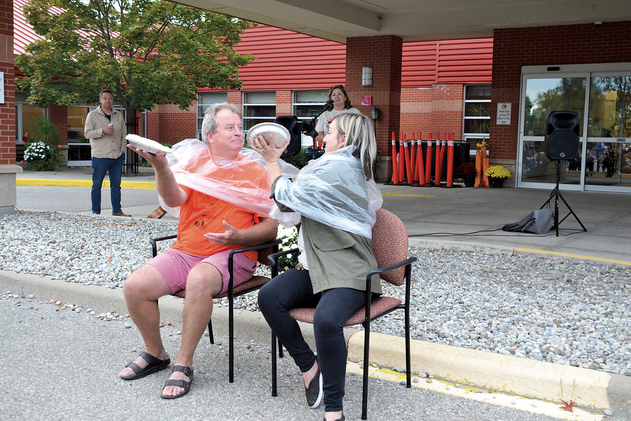Pied in the face for Parkinson’s at Grandview | The Haldimand Press