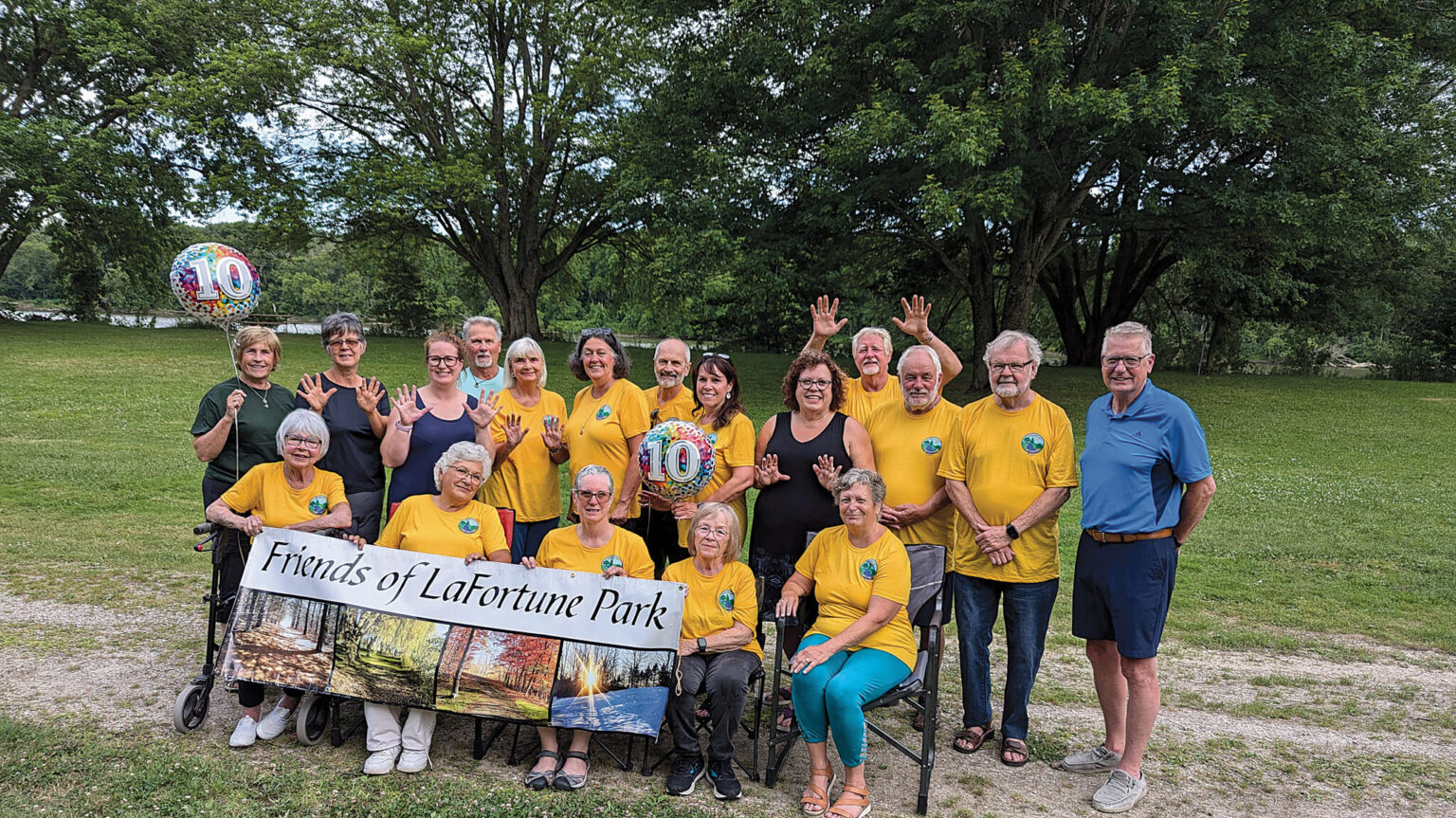 Friends of LaFortune Park celebrate 10 years of supporting greenspace ...
