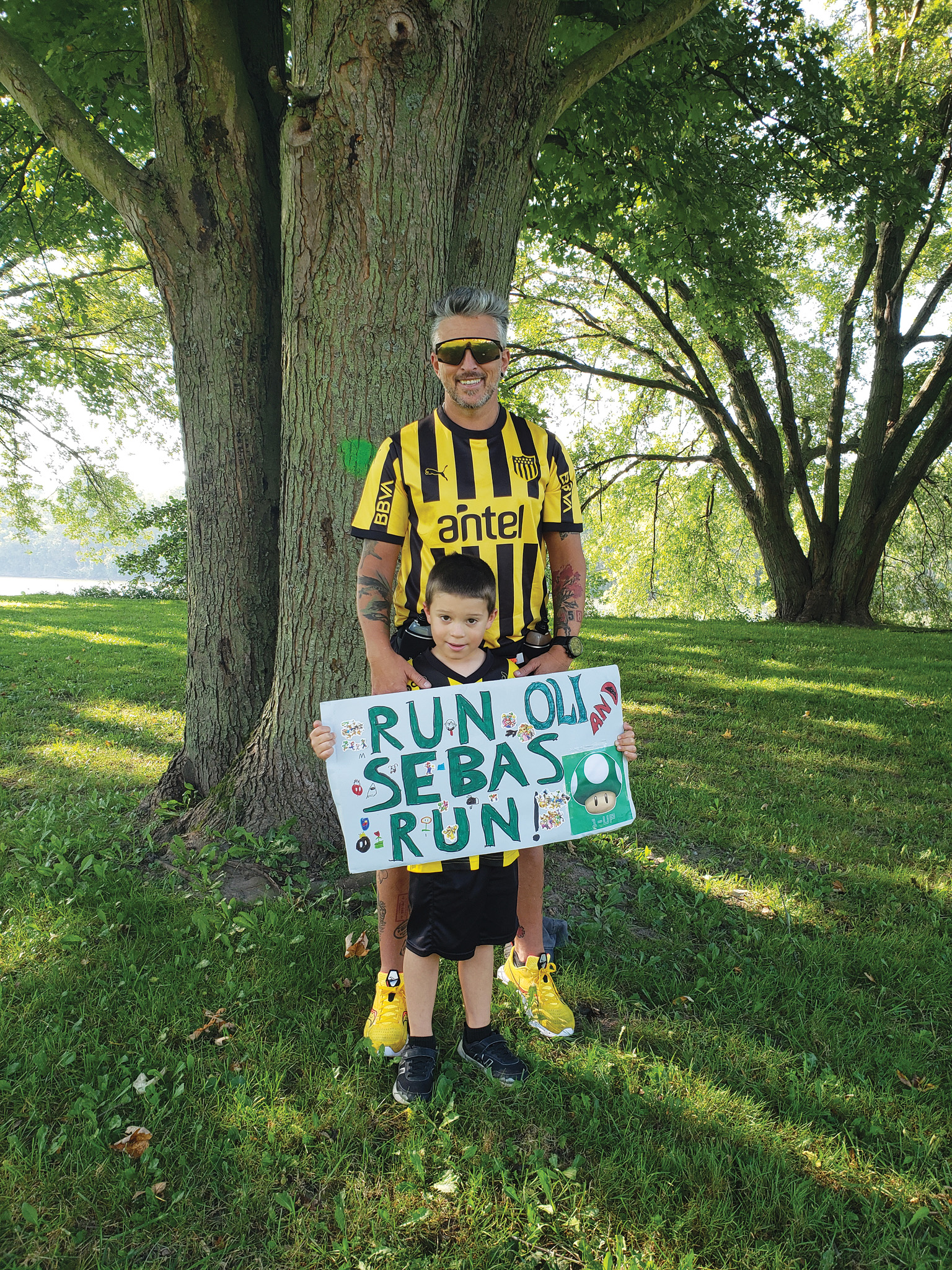 Fox Run Sebastian and son Oliver | The Haldimand Press