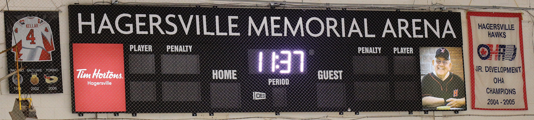 Murray Johnson scoreboard unveiled at tournament | The Haldimand Press