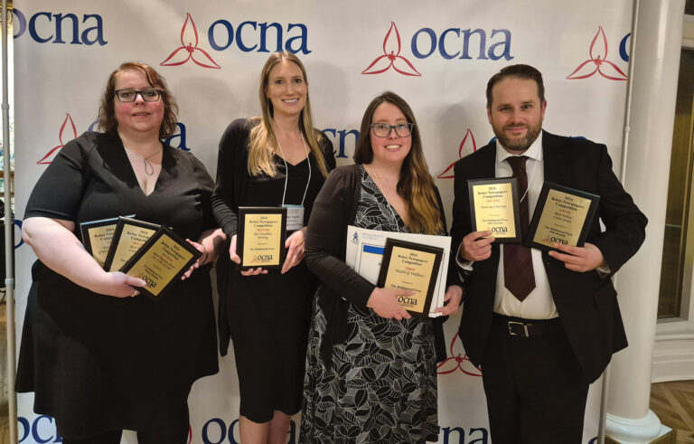 Press wins several awards at annual OCNA Better Newspaper Competition ...